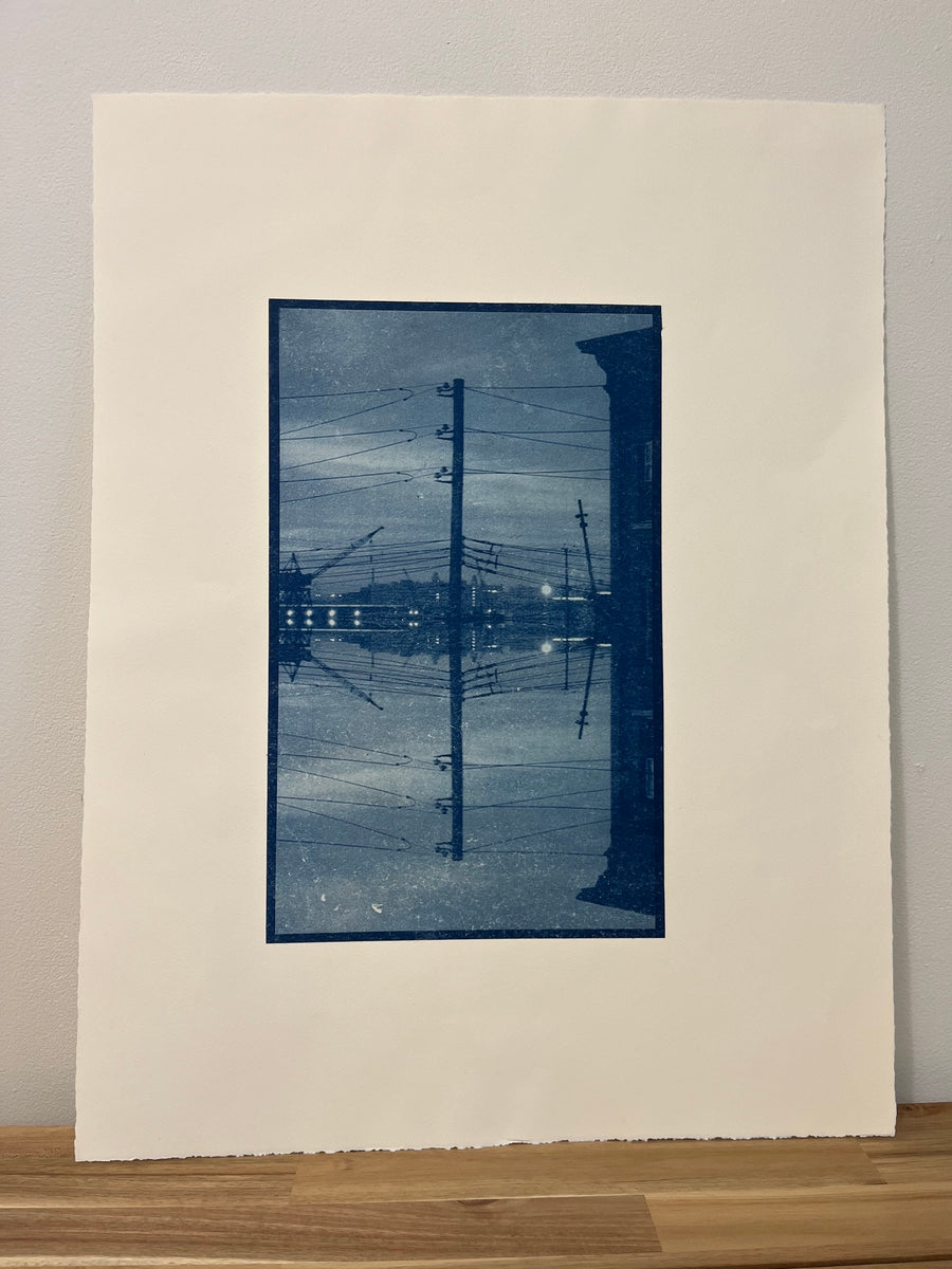 Jo Andres, "Ship Mast Rooftop Blue" – SPRING/BREAK Art Show