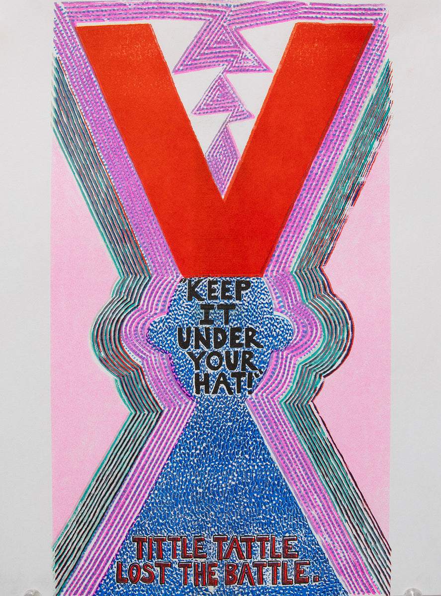 Janet Loren Hill, "Tittle Tattle Lost The Battle" – SPRING/BREAK Art Show