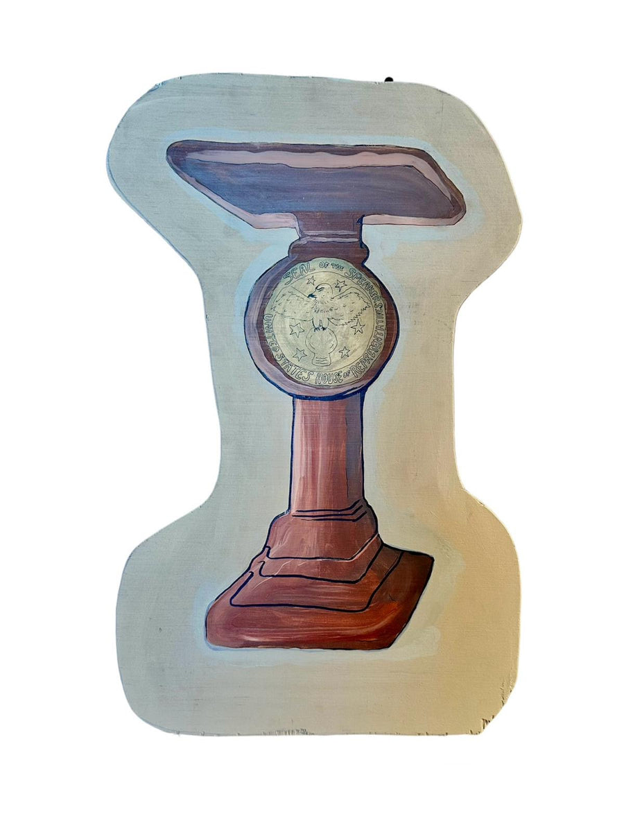 Z Behl + Walker Behl + Tavet Gillson, "Lectern" – SPRING/BREAK Art Show