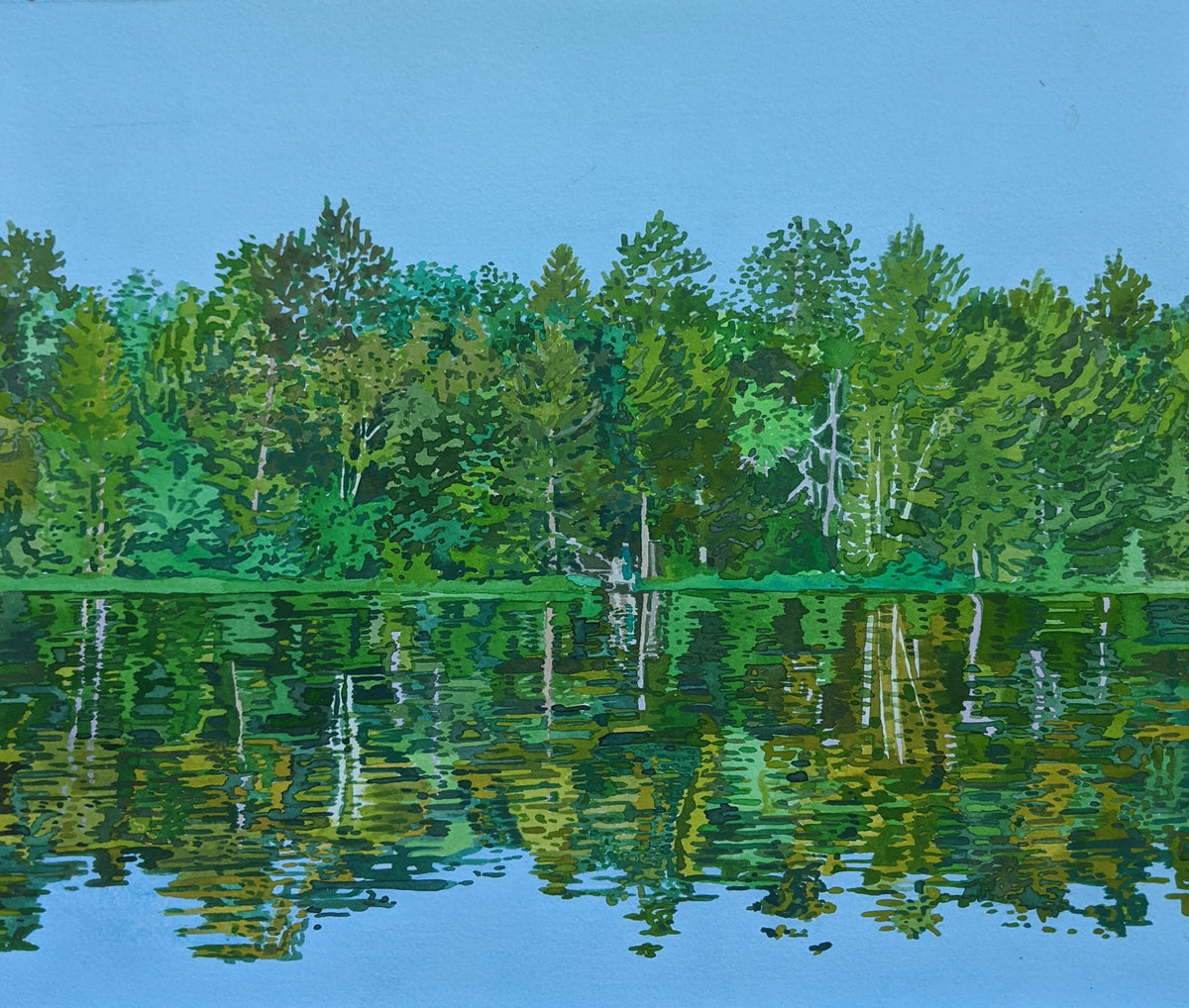 Breehan James, "Lake" – SPRING/BREAK Art Show