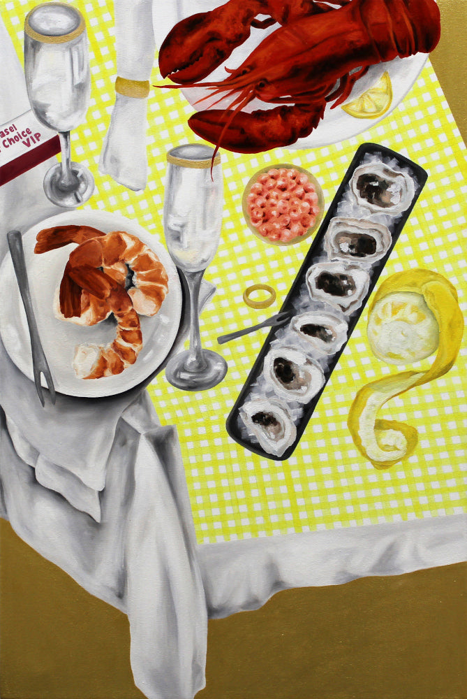 Katie Butler, "Champagne Lounge" – SPRING/BREAK Art Show