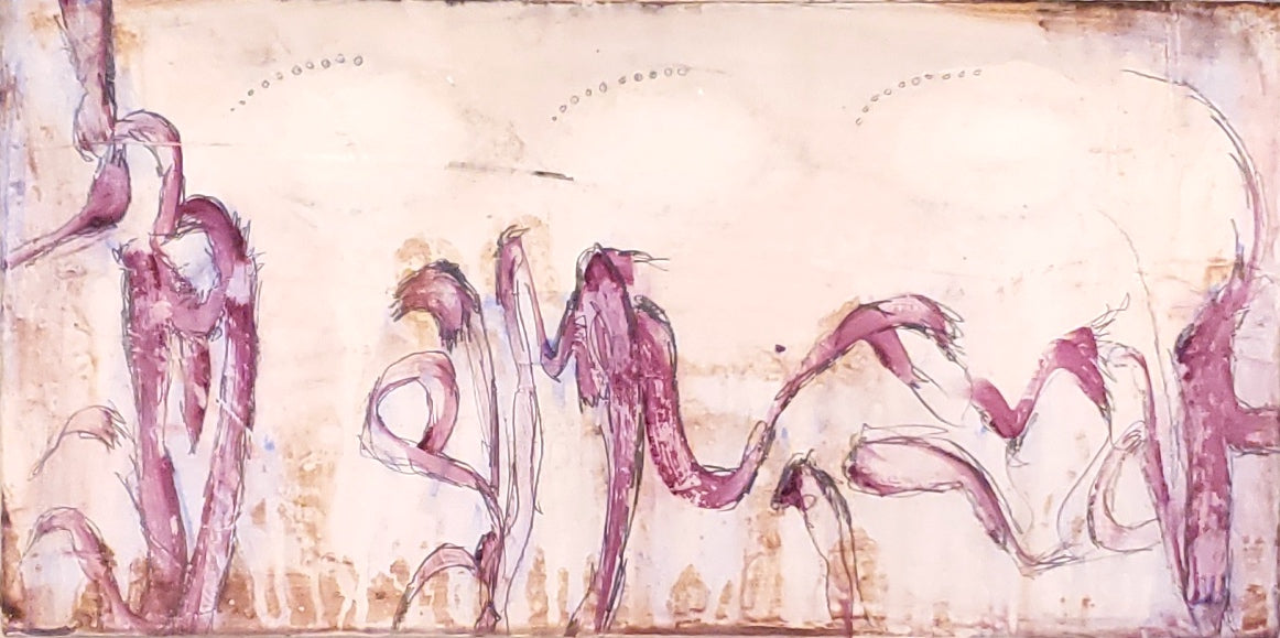 Jo Andres, "Squiggle eggs Landscape" RESERVED – SPRING/BREAK Art Show