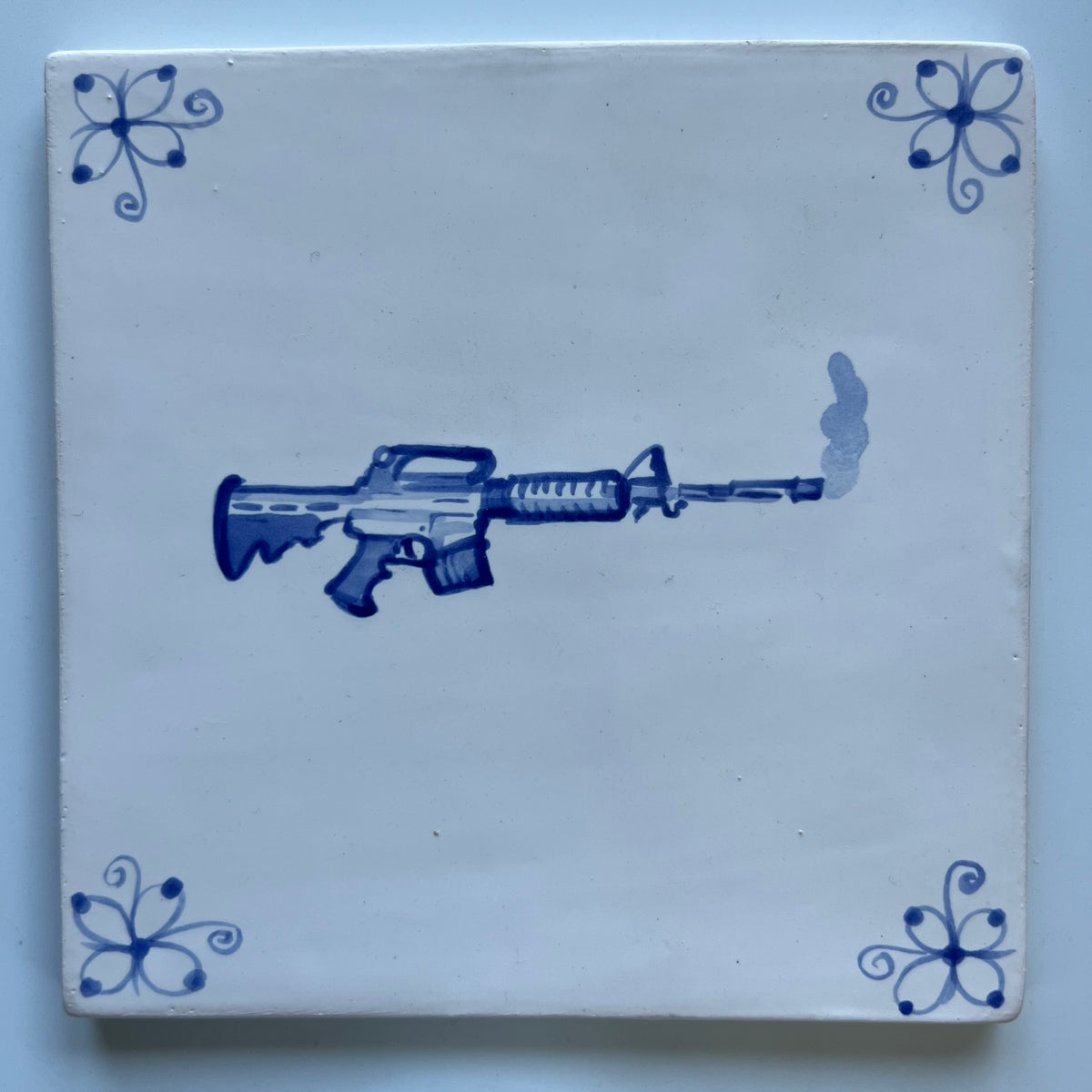 KV Tiles, "M16" SOLD – SPRING/BREAK Art Show