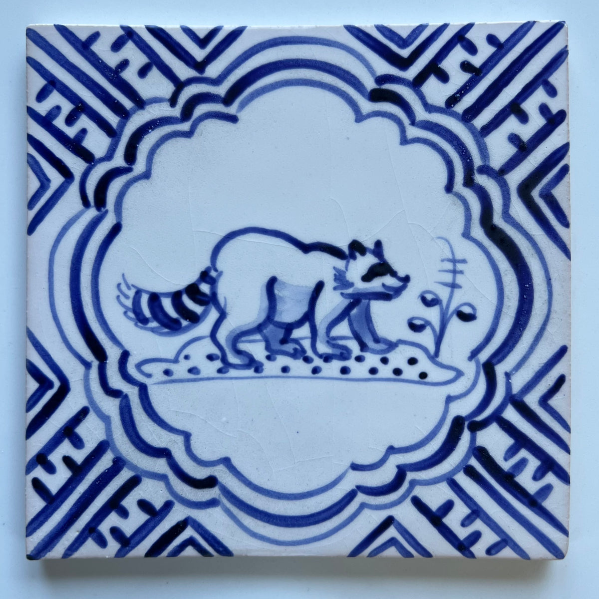 KV Tiles, "Raccoon" SOLD – SPRING/BREAK Art Show