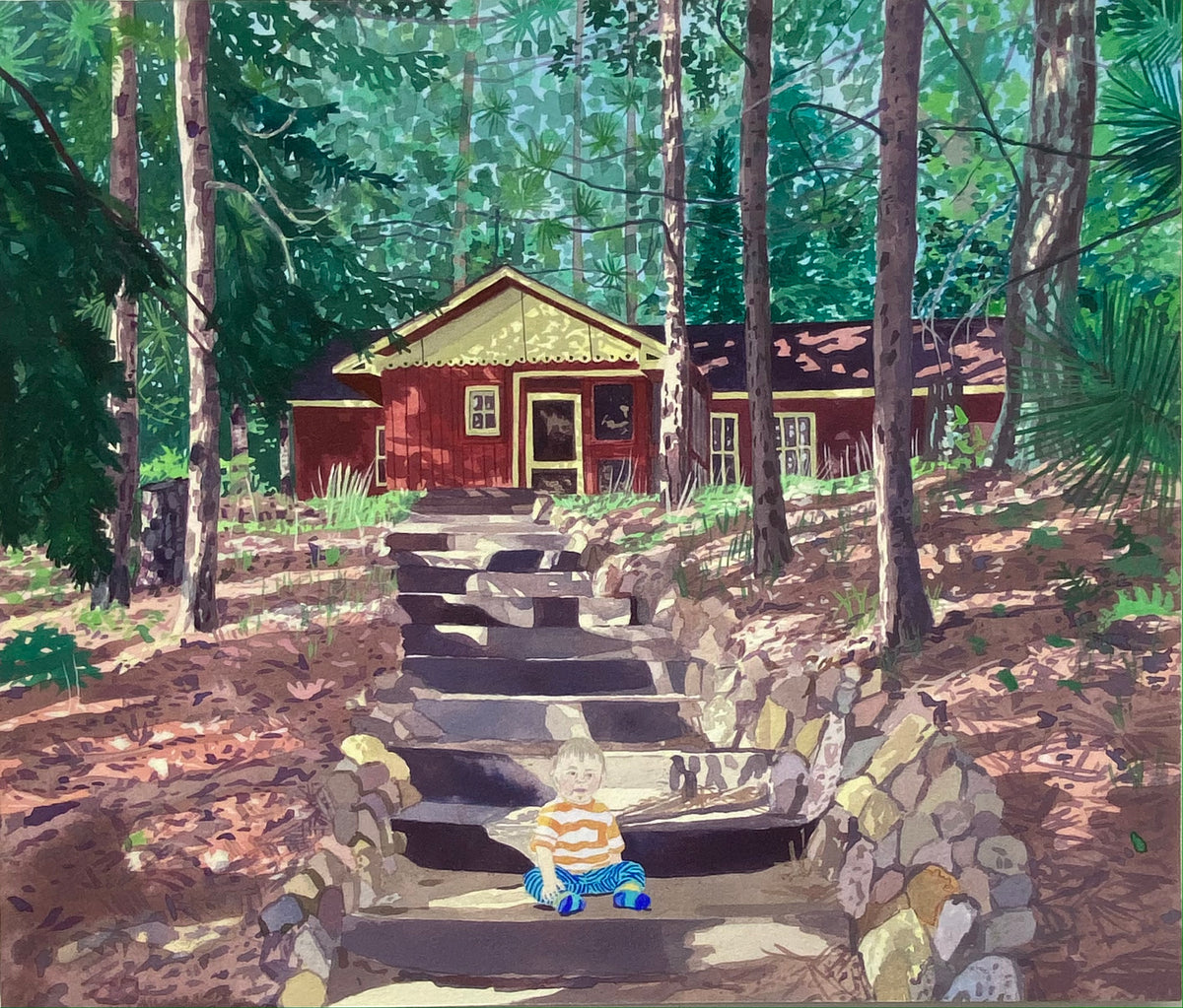 Breehan James, "View from Lake" SOLD – SPRING/BREAK Art Show