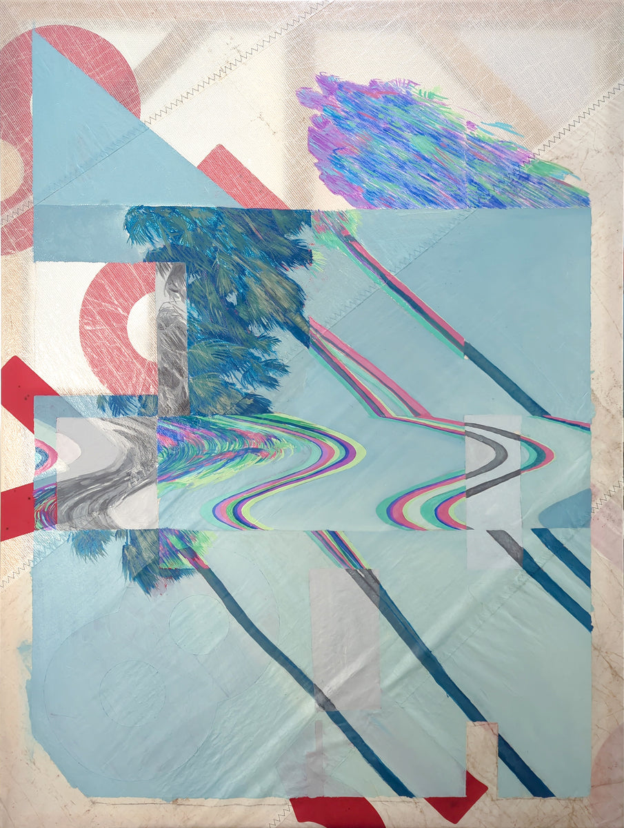 Nora Martin Hall, "Palm Trees in MDR" SOLD – SPRING/BREAK Art Show