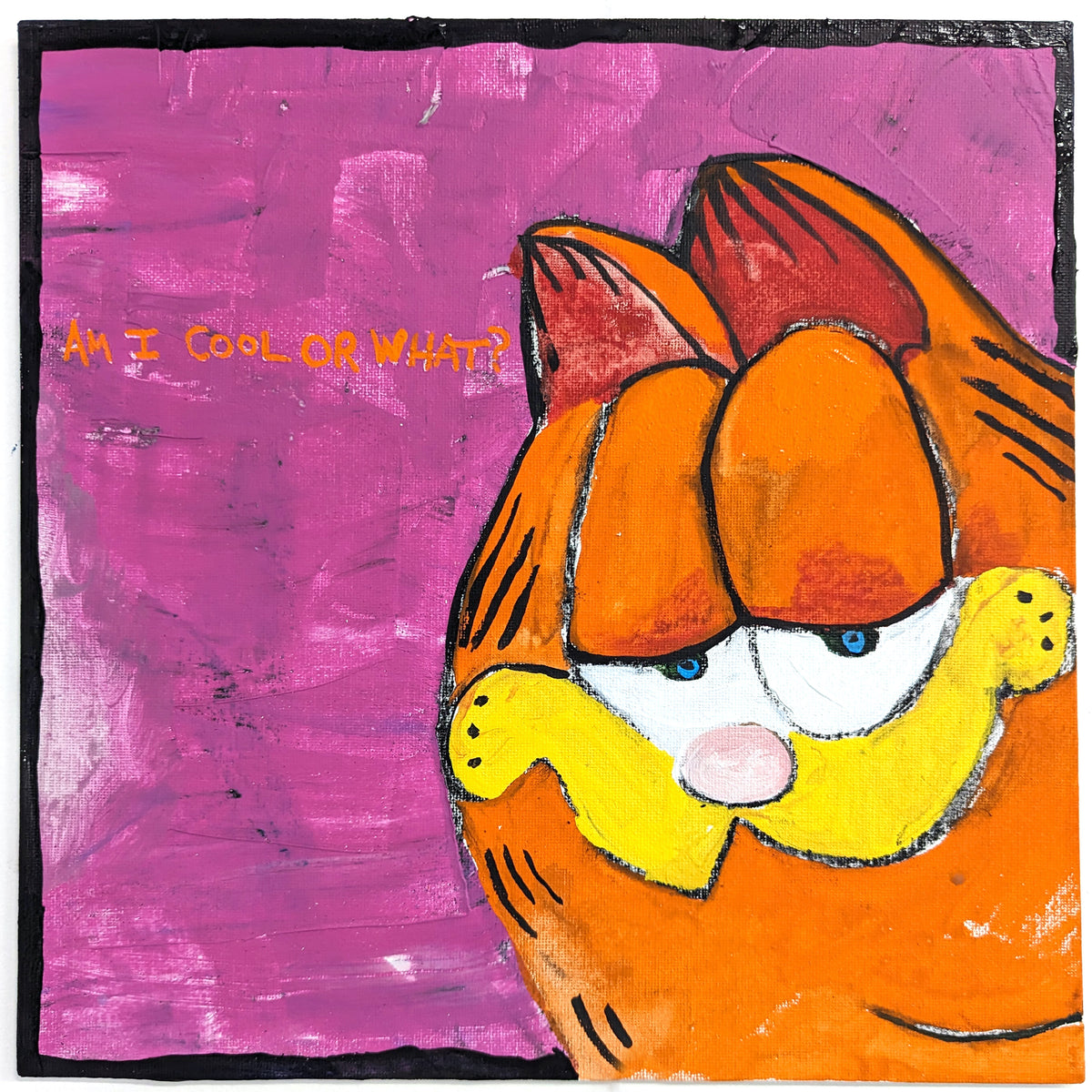 Jac Lahav, "Garfield (Am I Cool Or What)" – SPRING/BREAK Art Show