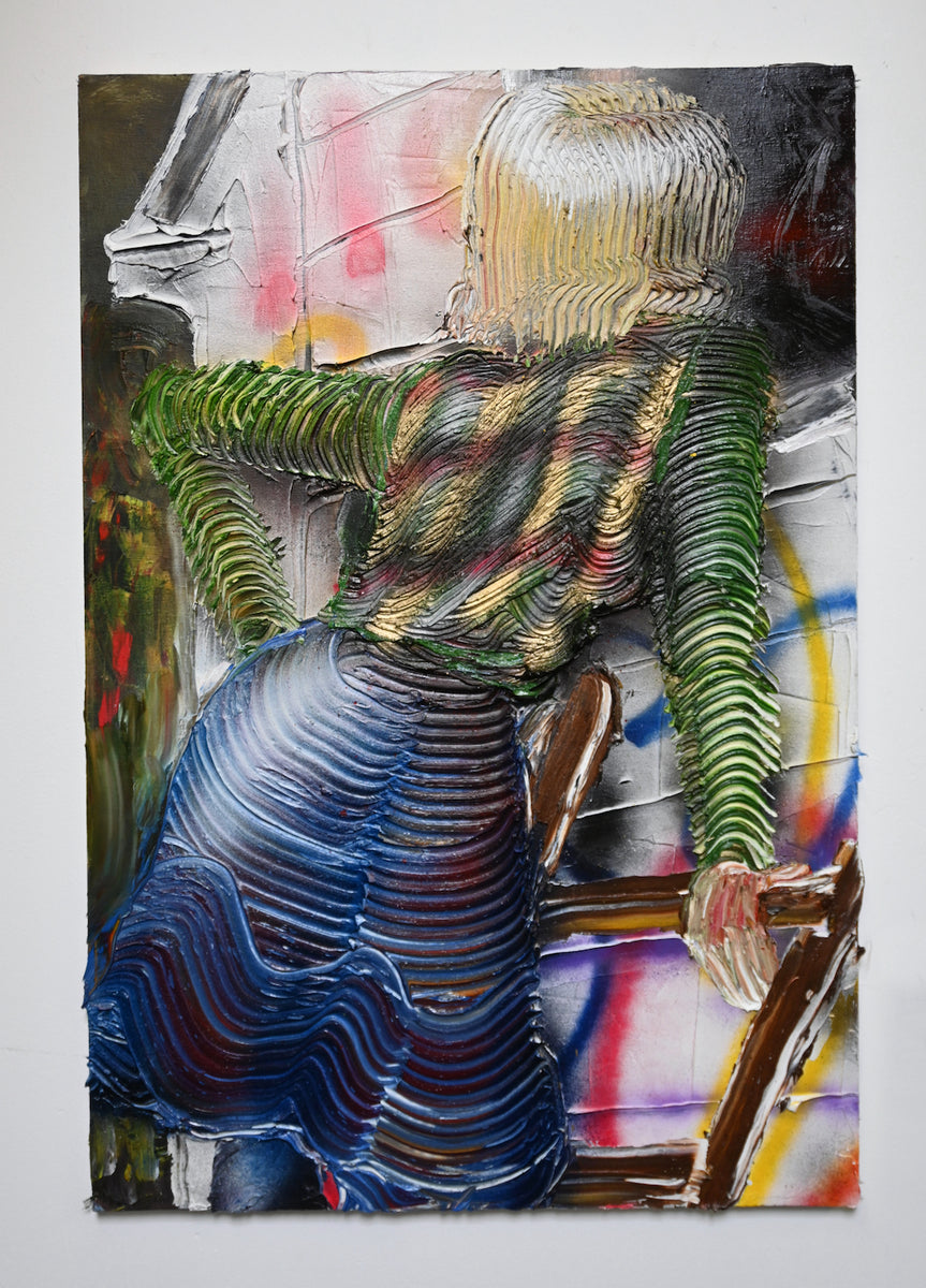 Eleanor Aldrich, "Nancy on The Ladder" – SPRING/BREAK Art Show