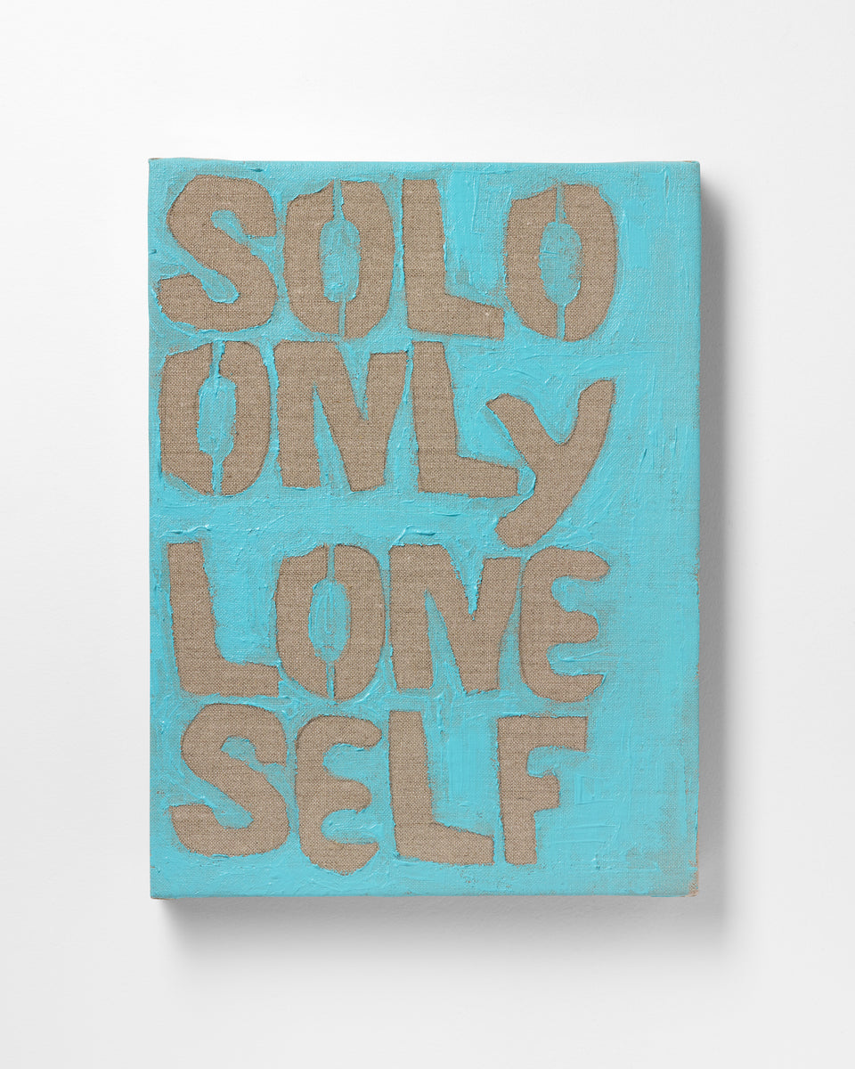 Marcus Civin, "ONLY POEM (SOLO ONLY LONE SELF)" – SPRING/BREAK Art Show