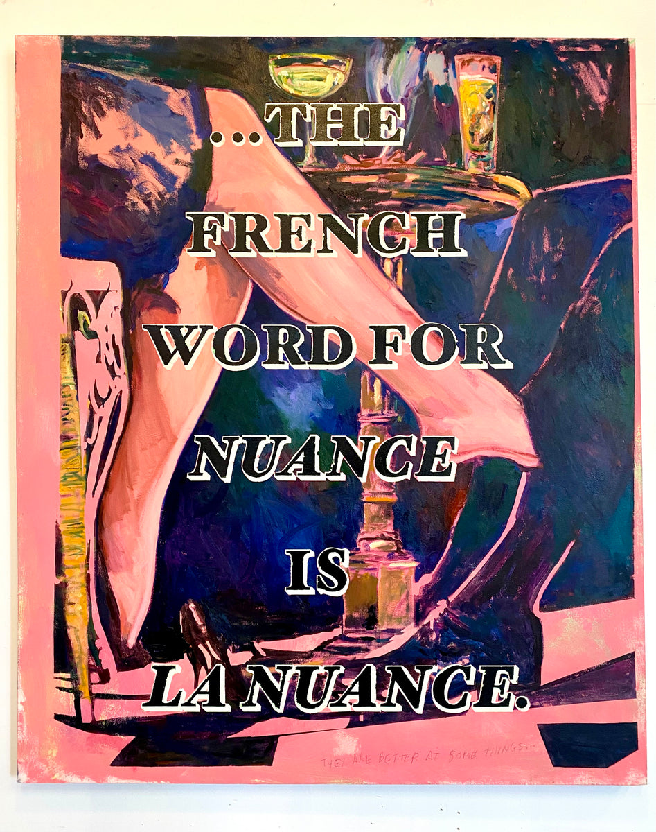 David Kramer, "Language Lesson..." – SPRING/BREAK Art Show