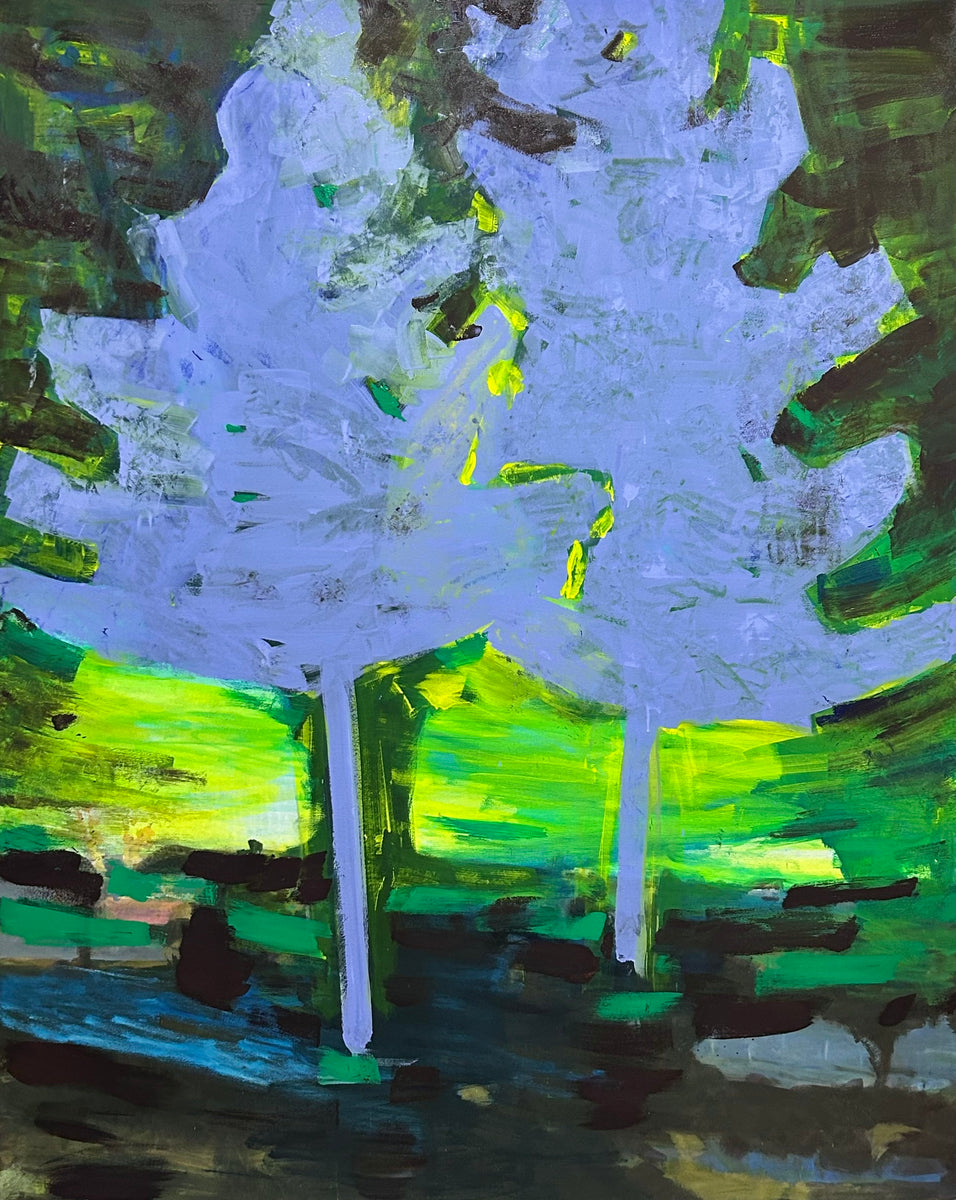 Joel Beck, "Blue Trees" – SPRING/BREAK Art Show