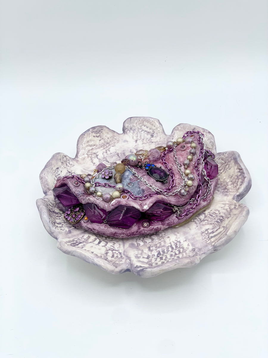 Mary Gagler, "Fabergé Omelet (Purple)" – SPRING/BREAK Art Show