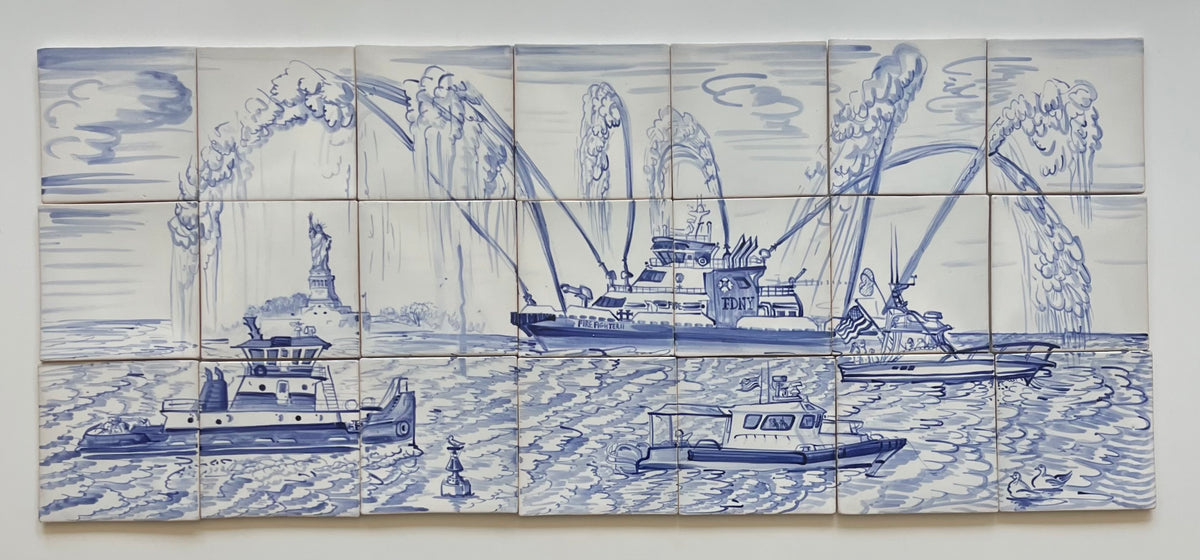 KV Tiles, "Hudson River" – SPRING/BREAK Art Show