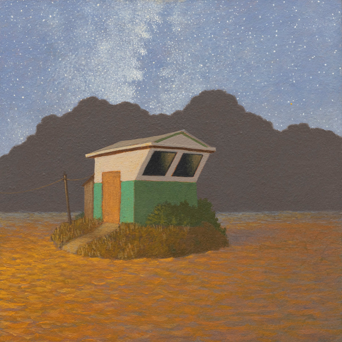 Steve Paddack, "Personal Island with Milky Way" – SPRING/BREAK Art Show