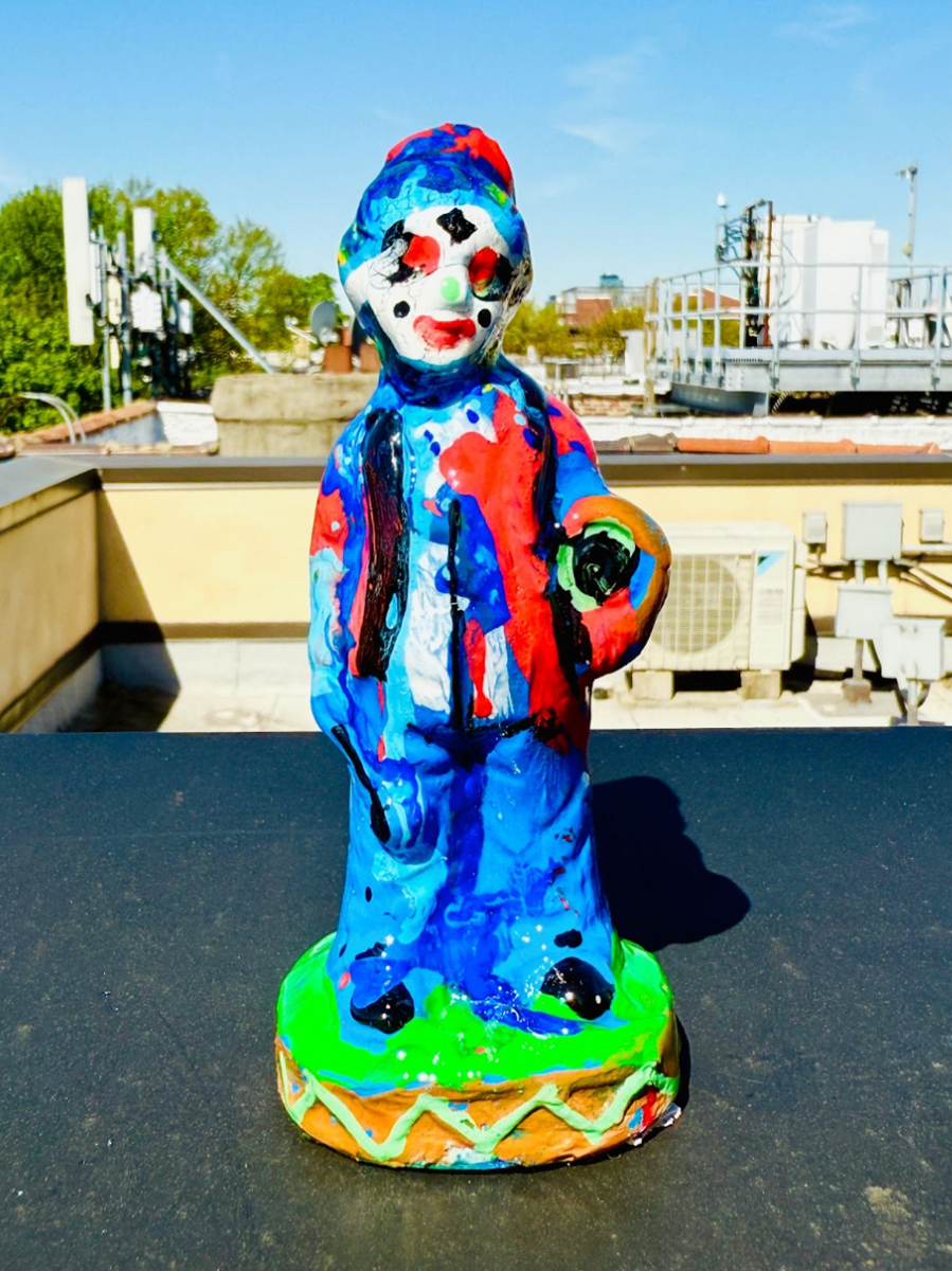 Brian Andrew Whiteley, "Clown Chalkstar" – SPRING/BREAK Art Show