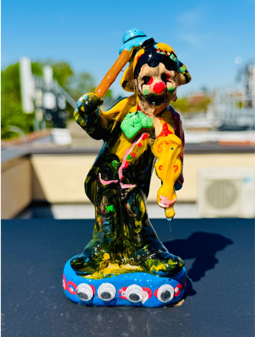 Brian Andrew Whiteley, "Clown Batter Up Bozo" – SPRING/BREAK Art Show
