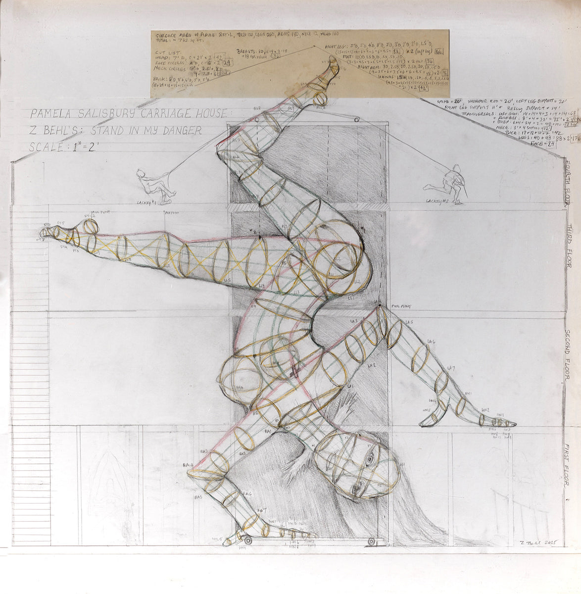 Z Behl, "Technical Drawing" – SPRING/BREAK Art Show