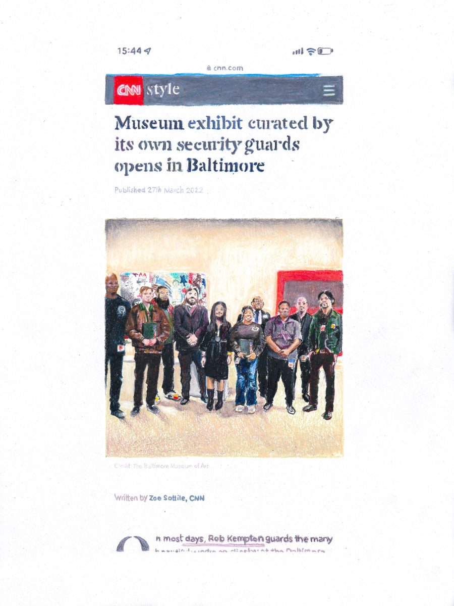 Max Rippon, “Curated By Its Own Security” – SPRING/BREAK Art Show