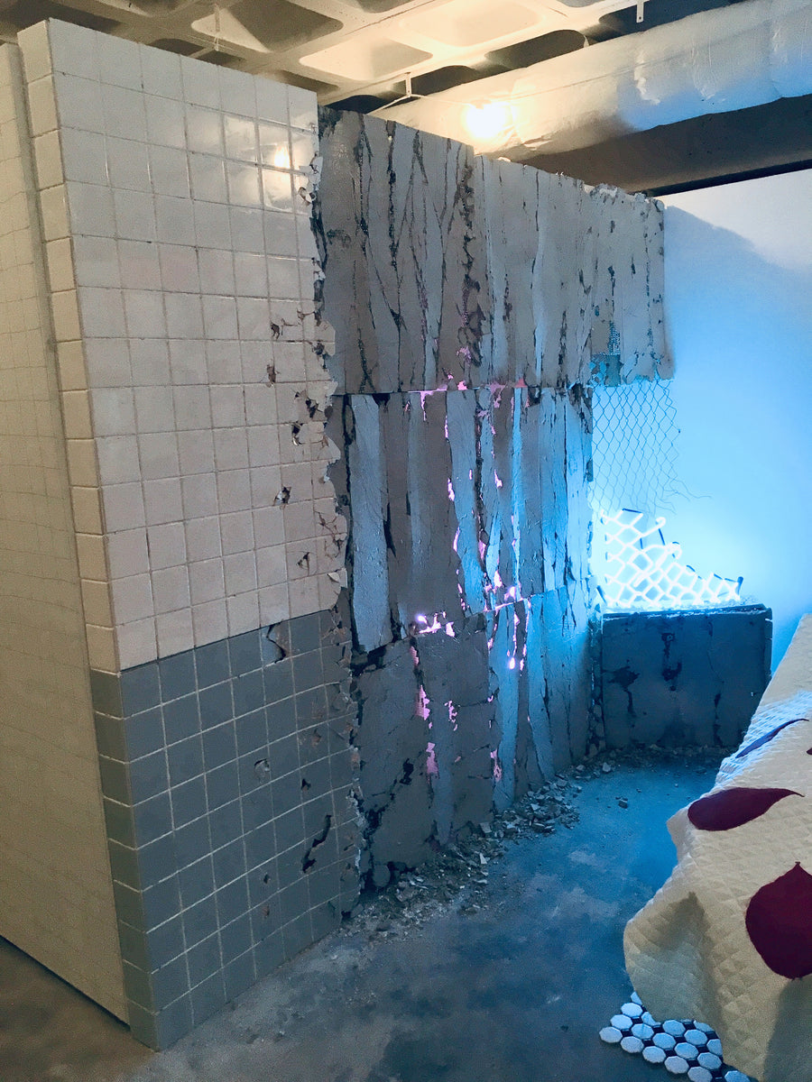 James Moore, "Deconstructed Wall (Installation)" – SPRING/BREAK Art Show