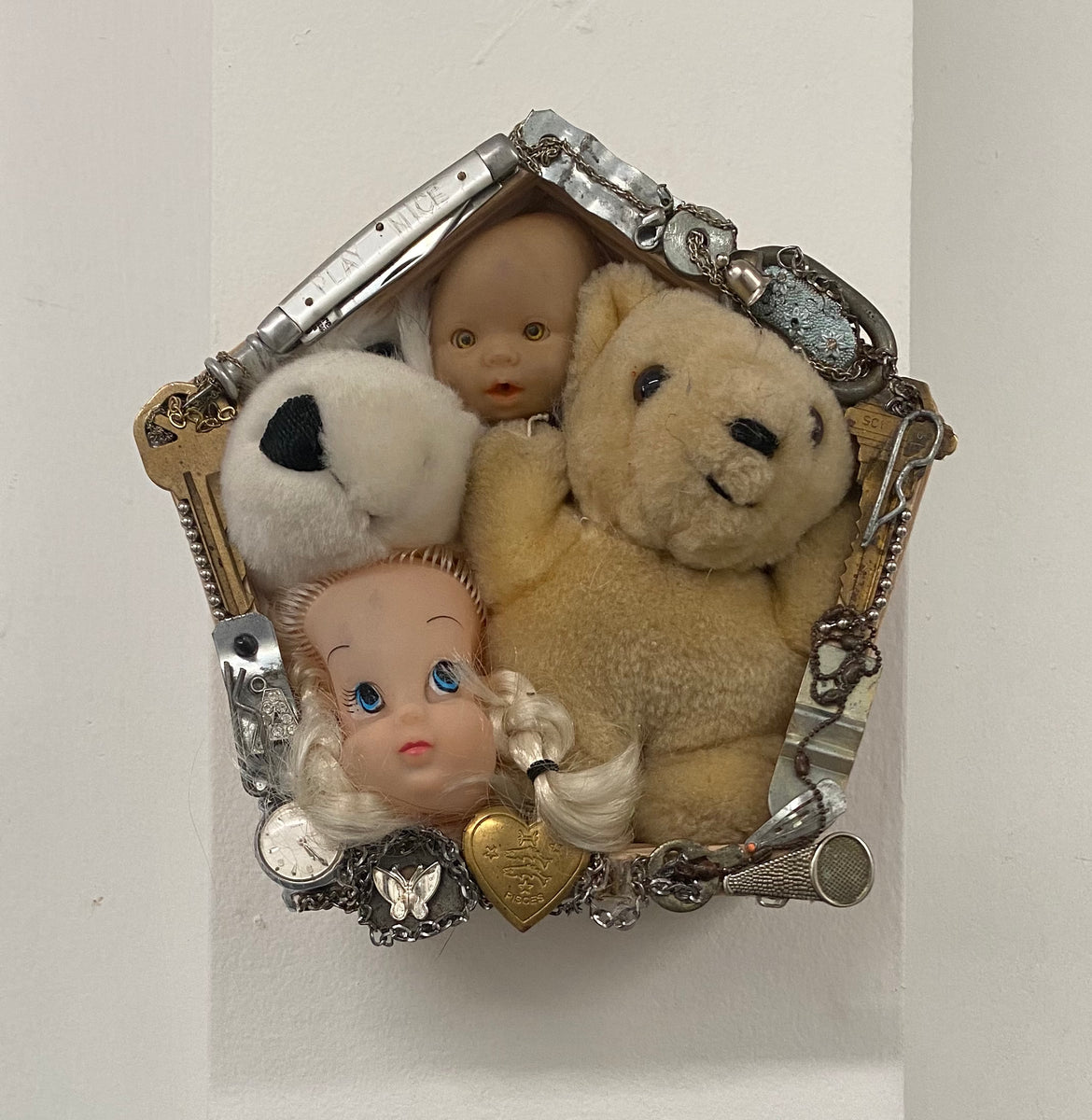 Michela Mountain, "Wall Casket Doll Basket" – SPRING/BREAK Art Show