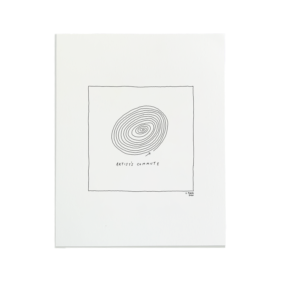 Liana Fink, "Artist's Commute" SOLD – SPRING/BREAK Art Show