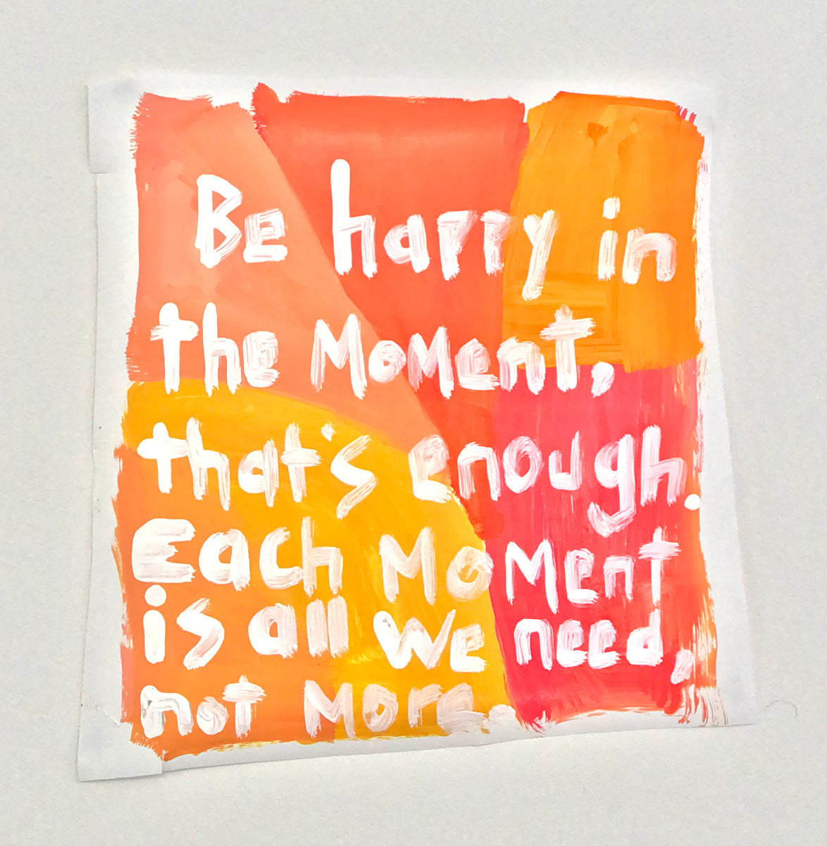 Alison Woods, "Happy Moment" – SPRING/BREAK Art Show