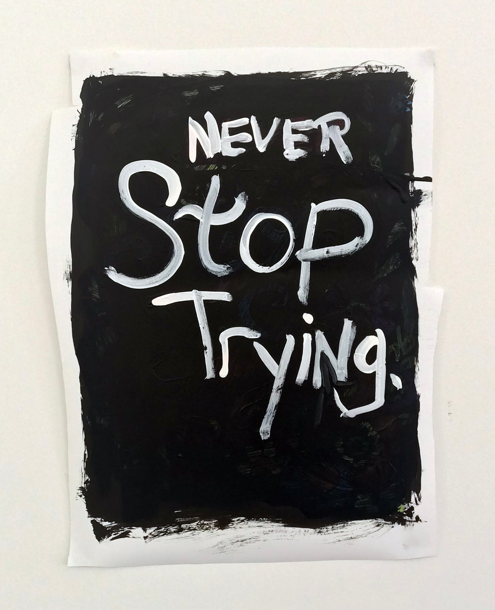 Alison Woods, "Never Stop" – SPRING/BREAK Art Show