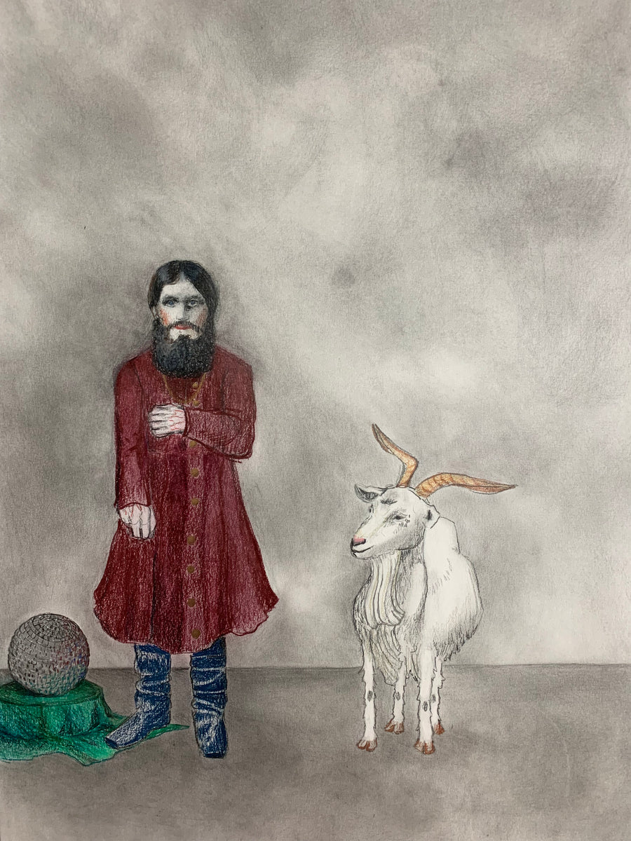Amy Silver, "Rasputin with a Goat" – SPRING/BREAK Art Show