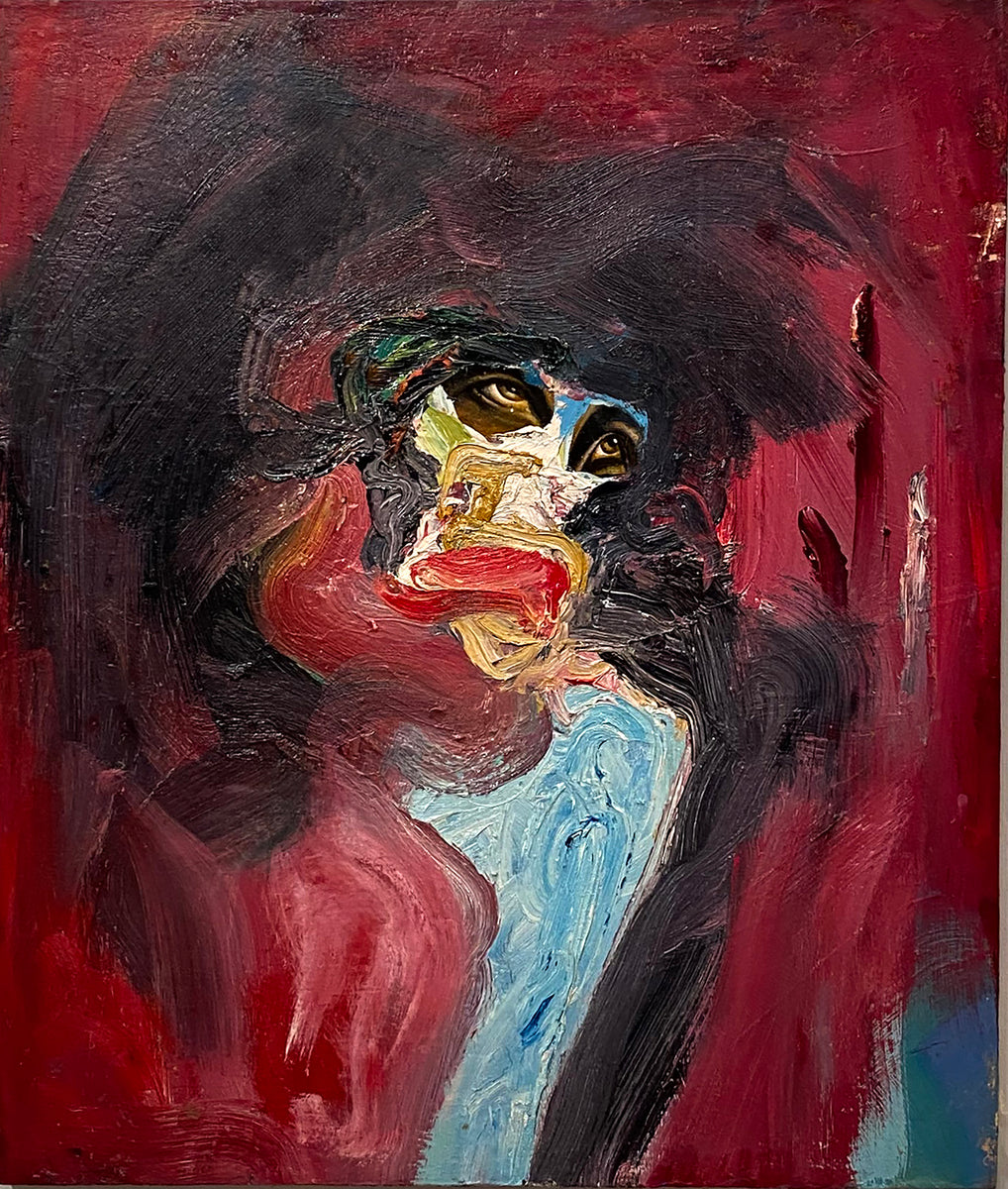 Frank Holiday, "Blue Tear" – SPRING/BREAK Art Show