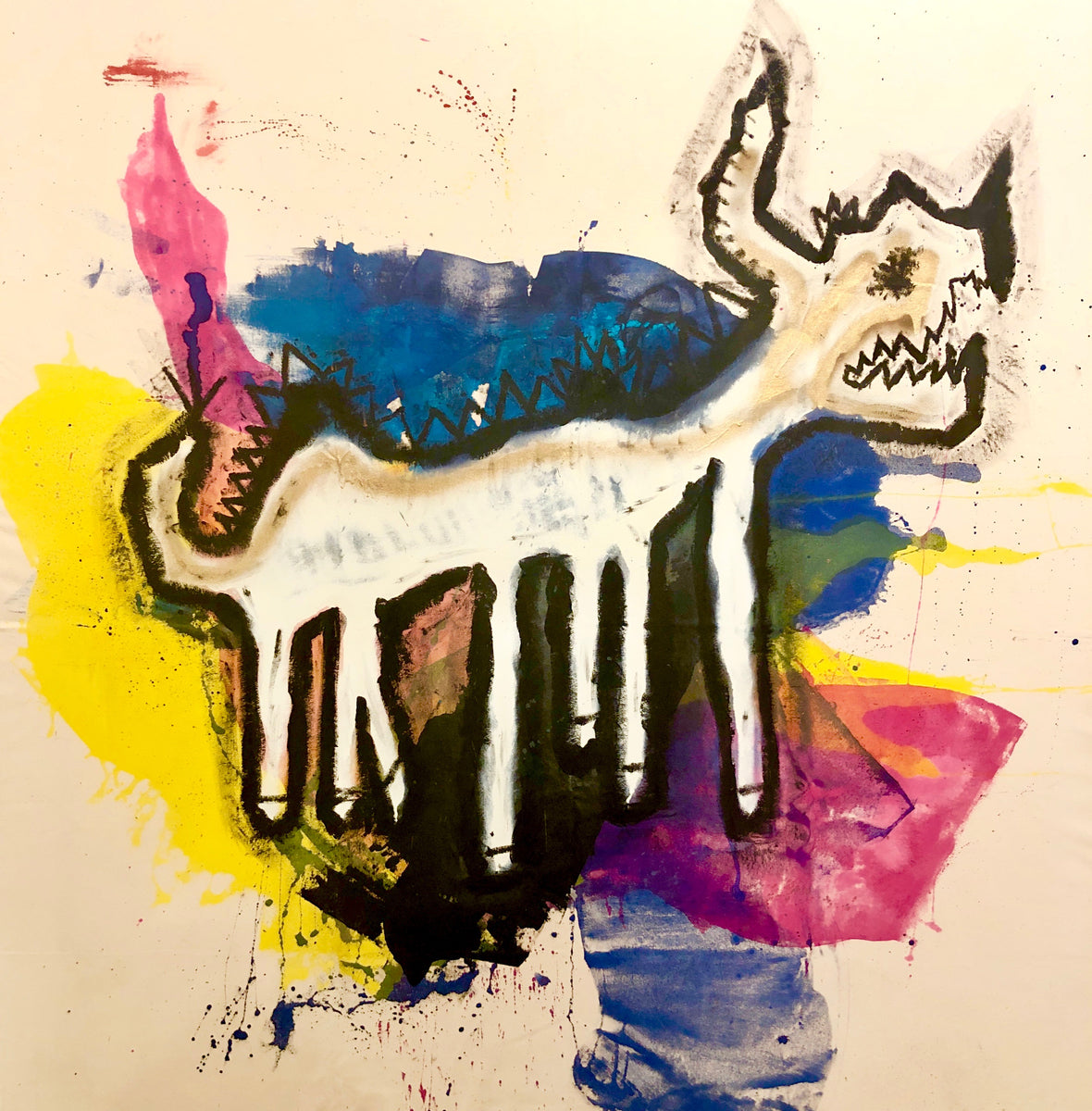 Buzzy, "Wolf" – SPRING/BREAK Art Show