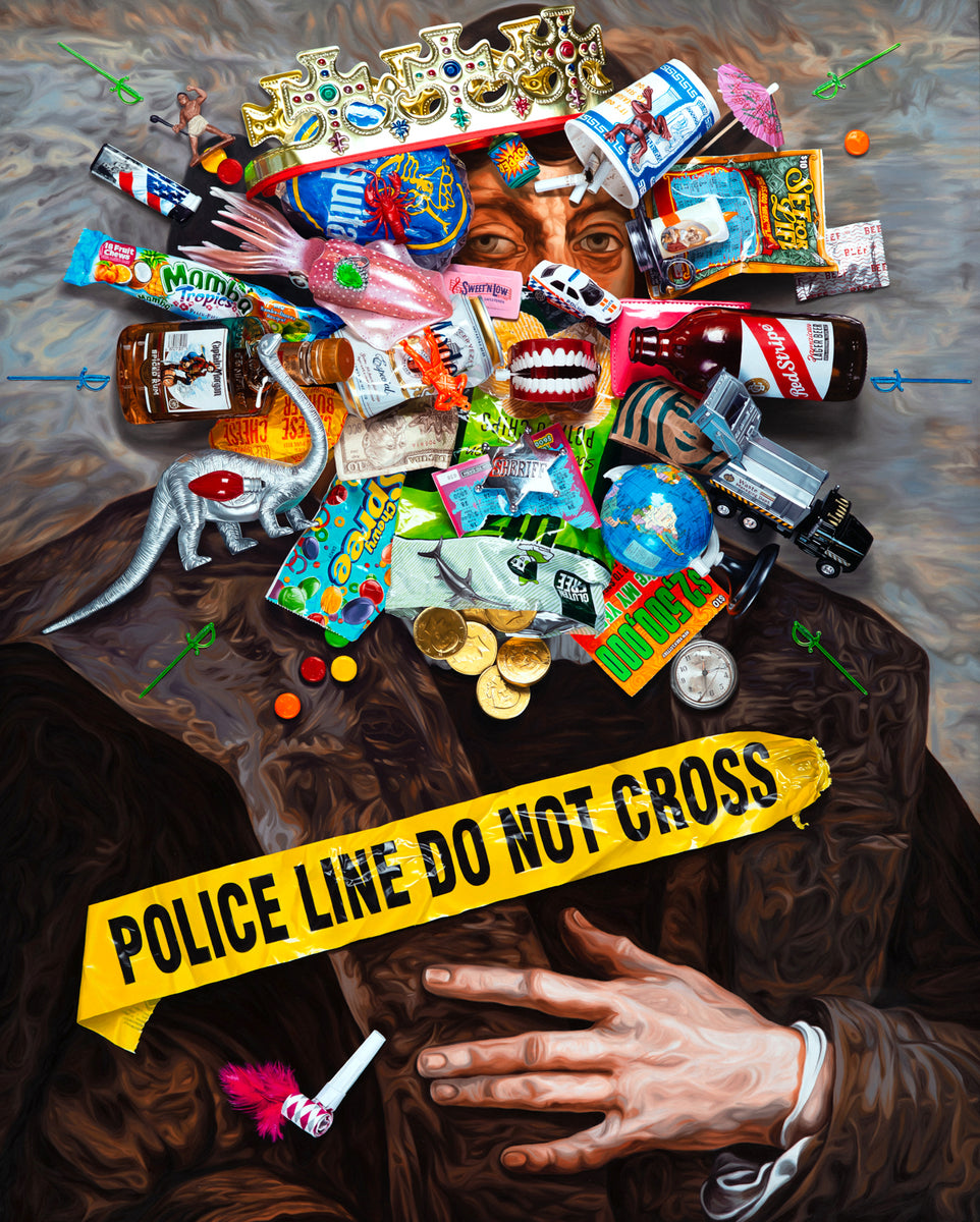 Jake Scharbach, "Portrait of a Man, Said to be Christopher Columbus Se ...