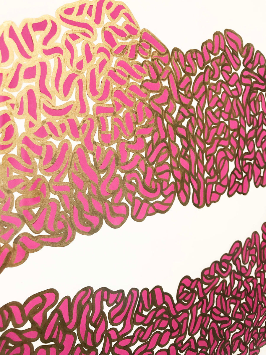 Daniel Dugan, "Kisses Are The Answer, Gold" – SPRING/BREAK Art Show