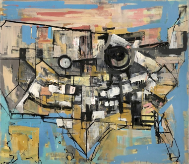 Mike Cockrill, "American Map No.1" – SPRING/BREAK Art Show