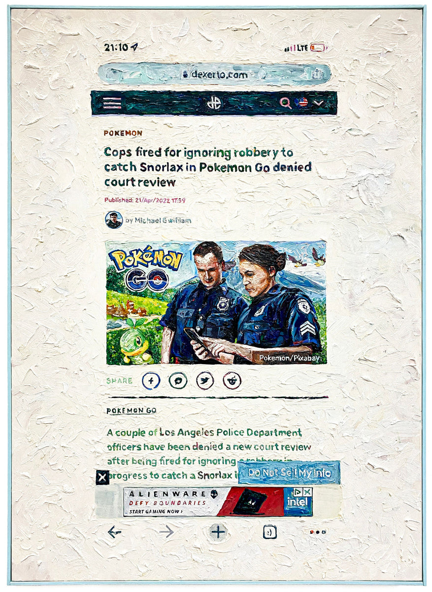 Max Rippon, “Cops Fired For Ignoring Robbery” – SPRING/BREAK Art Show