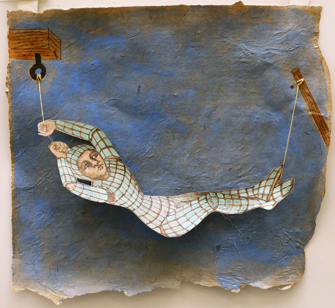 Fay Ku, "Acrobat (Tight Rope Hang)" SOLD – SPRING/BREAK Art Show