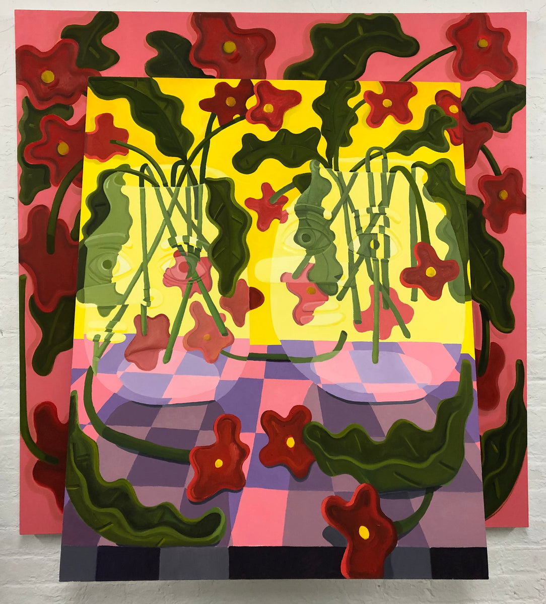 Michael Stillion, "Yellow, Purple, Pink" – SPRING/BREAK Art Show
