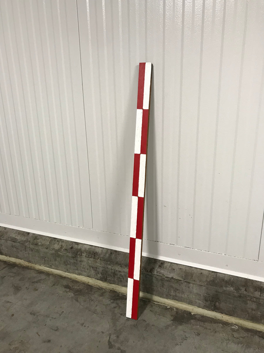John Emison, "Scale Stick (Red/White)" – SPRING/BREAK Art Show