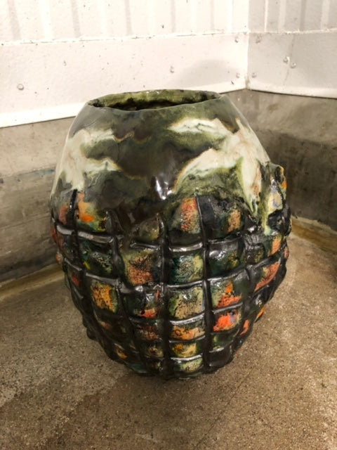 Jackie Rines, "Lilly Grid Vase" – SPRING/BREAK Art Show
