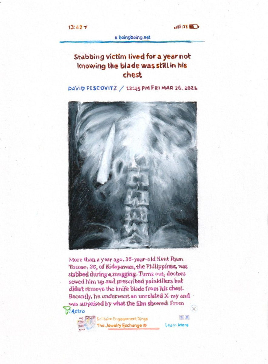 Max Rippon, "The blade was still" – SPRING/BREAK Art Show