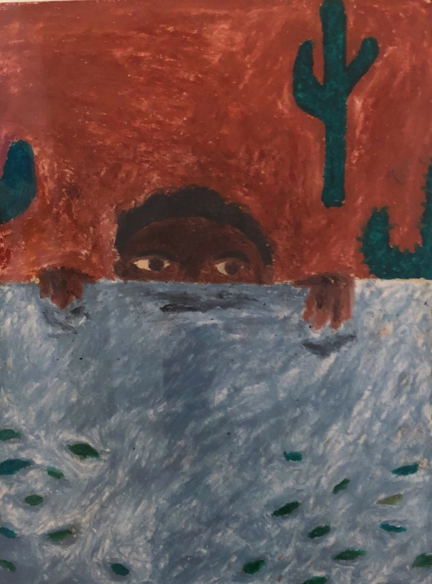 Marcus Leslie Singleton, "Boy Peering Over Wall" SOLD – SPRING/BREAK ...