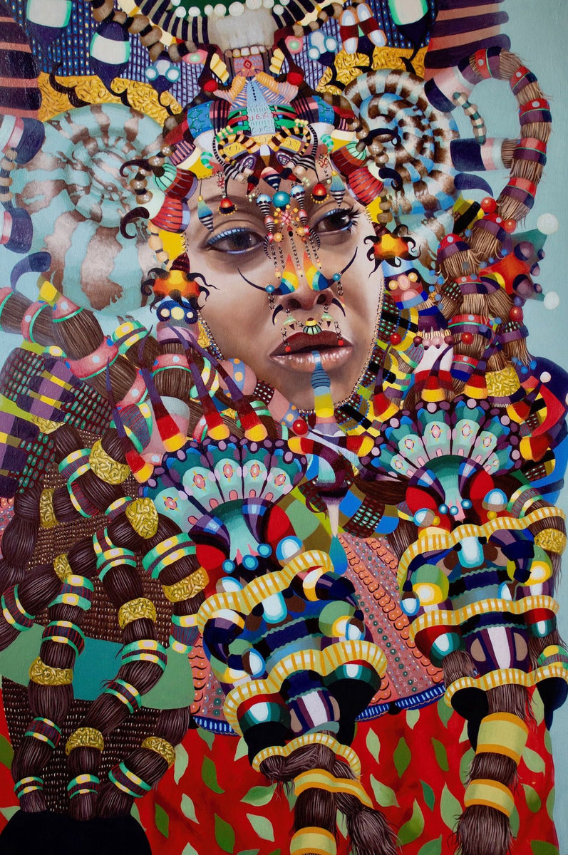 Jacob Hicks, "Woman 6 (after Erykah Badu)" – SPRING/BREAK Art Show