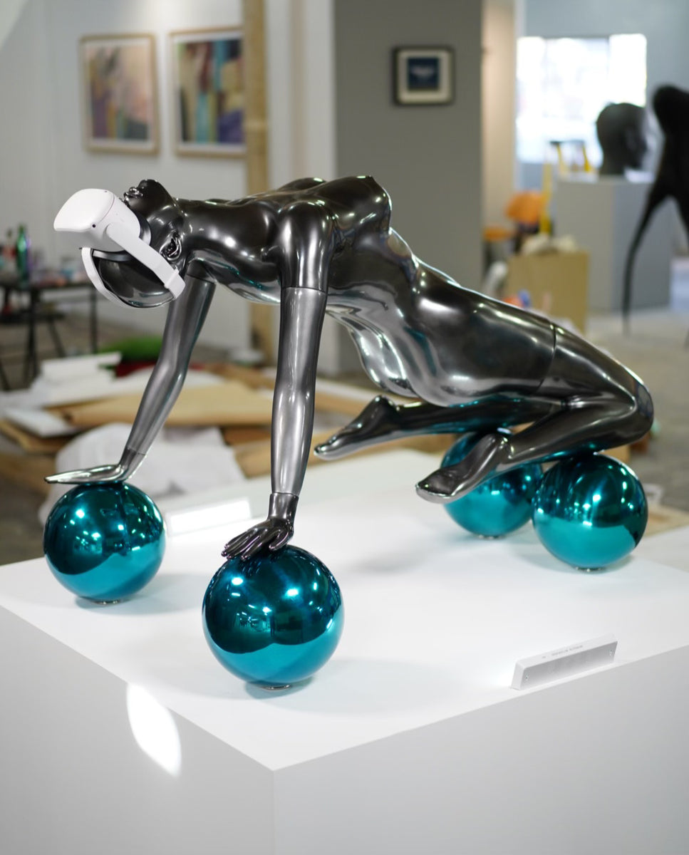 Jerry Gogosian, "Silver Rabbit no. 01" *Fairchain – SPRING/BREAK Art Show