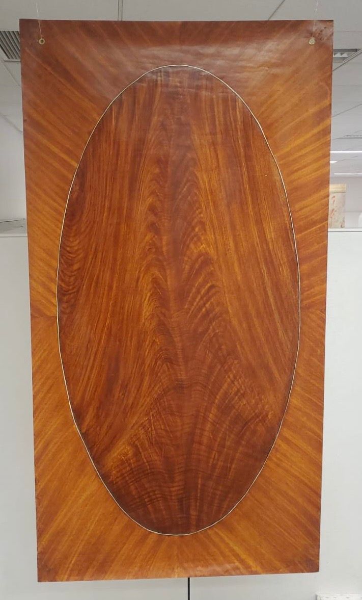 Maya Silverberg, "Mahogany Wreath" – SPRING/BREAK Art Show