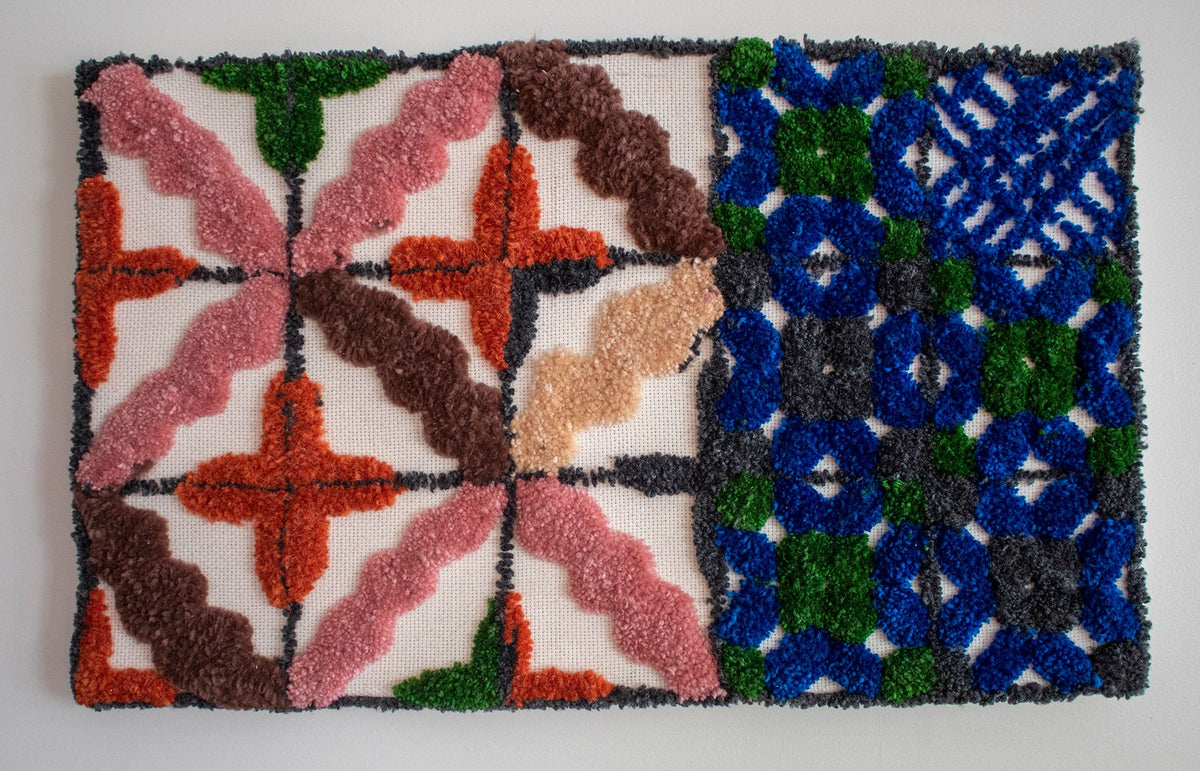 Casey Baden, "Tufted Tiles" – SPRING/BREAK Art Show