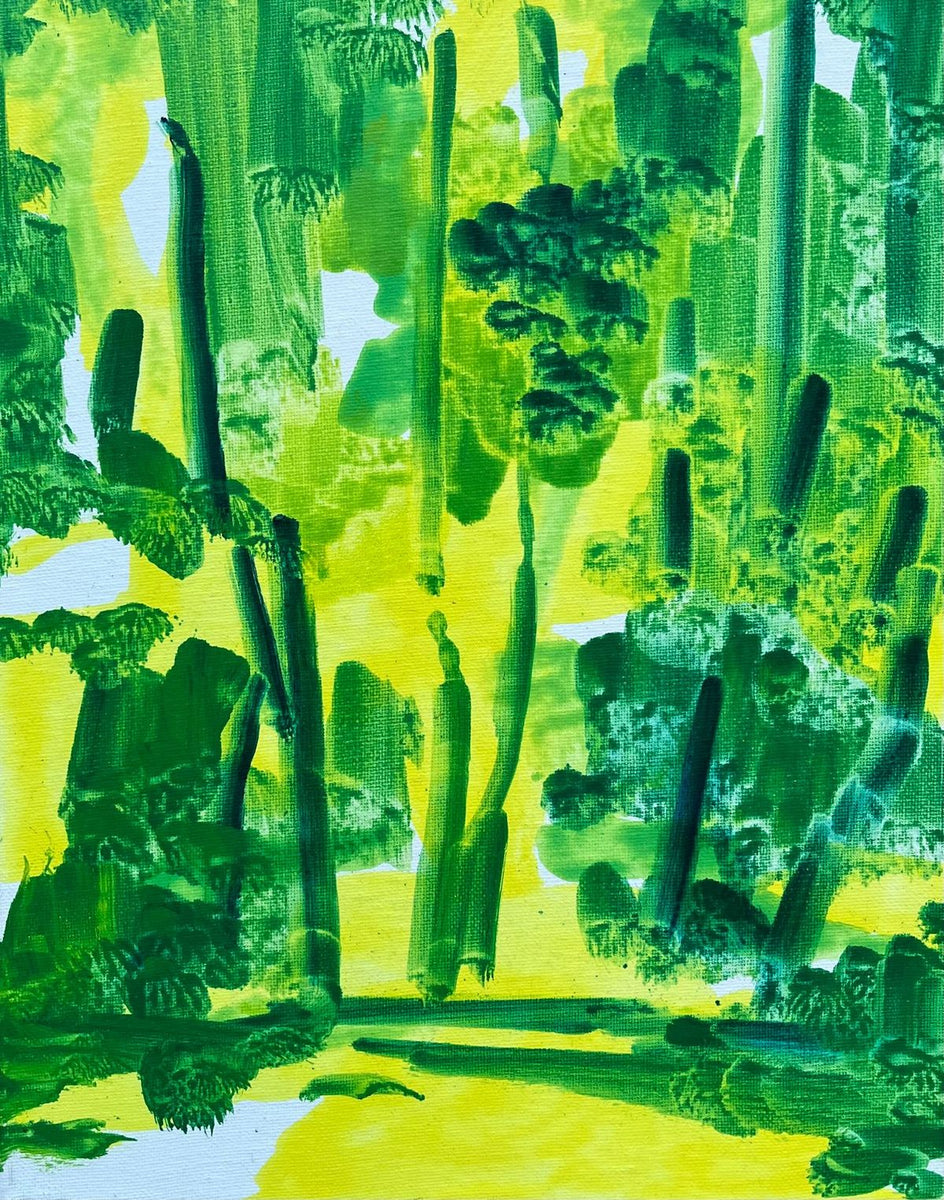 Joel Beck, "yellow flow" – SPRING/BREAK Art Show