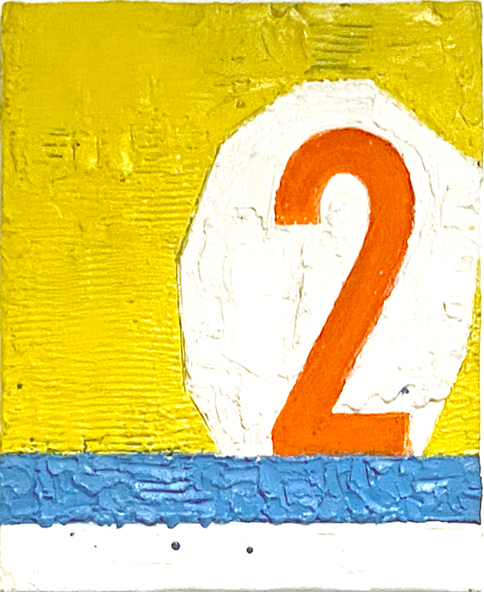 Laurie Frank Rosenwald, "numeral" – SPRING/BREAK Art Show